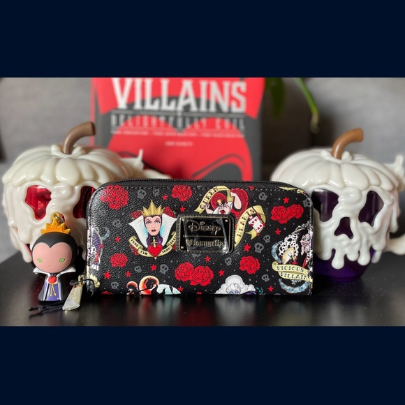 Loungefly | Bags | Loungefly Villains Wallet | Poshmark